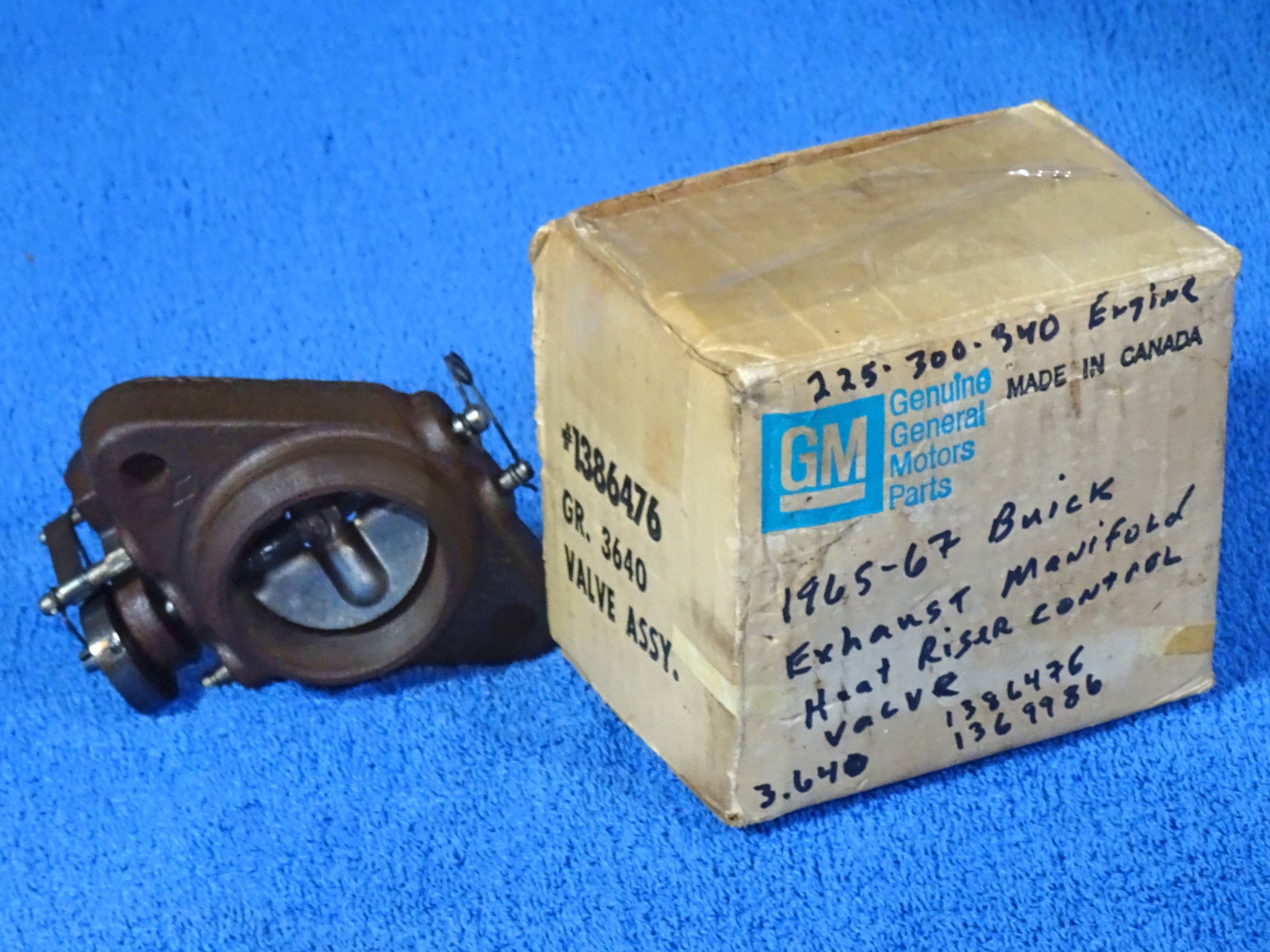 1964-67 Buick Exh Manifold Heat Riser Valve 1 | Classic NOS Parts