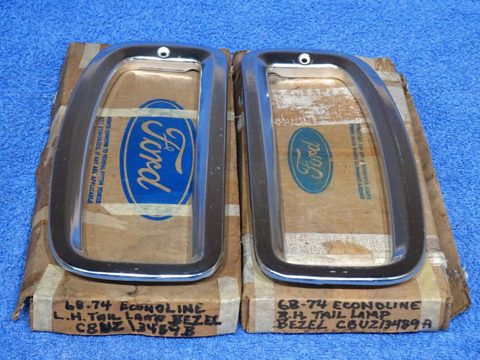 1968-74 Econoline Van TLL Bezels 1a | Classic NOS Parts