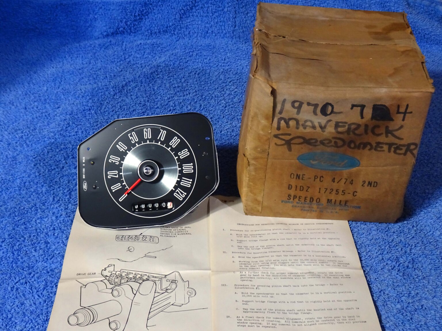 1970 1971 1972 1973 1974 Ford Maverick Grabber & Mercury Comet Dash ...