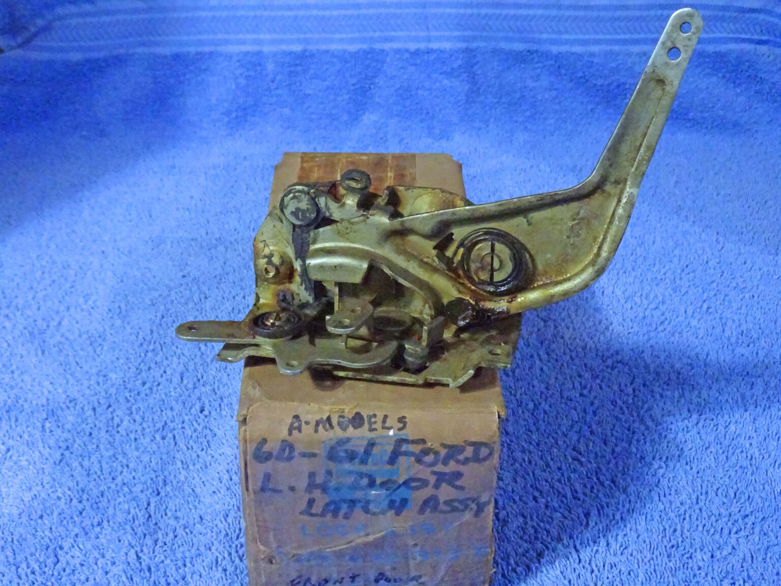 1960 1961 Ford Front Door Lock Latch Assembly NOS | Classic NOS Parts