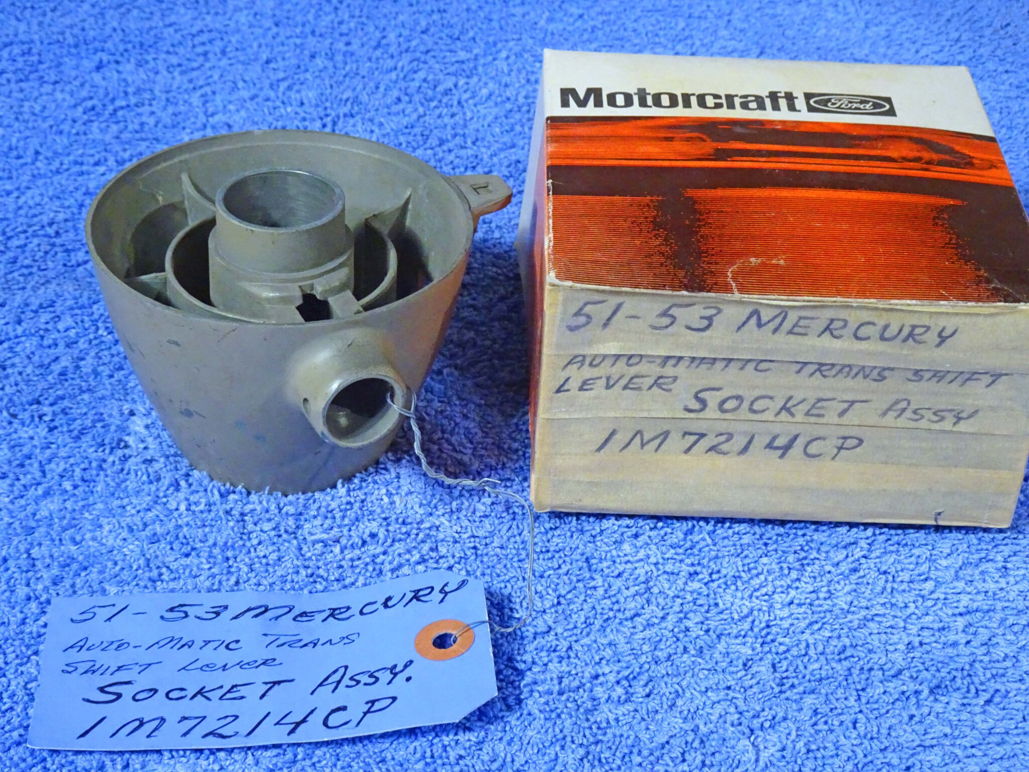 1951 1952 1953 Mercury Auto Transmission Control Shift Lever Socket ...