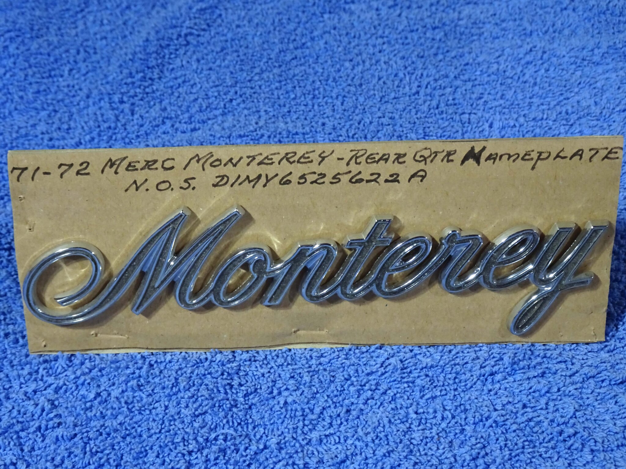 1971 1972 Mercury Monterey Hardtop Sedan Station Wagon Custom Rear ...