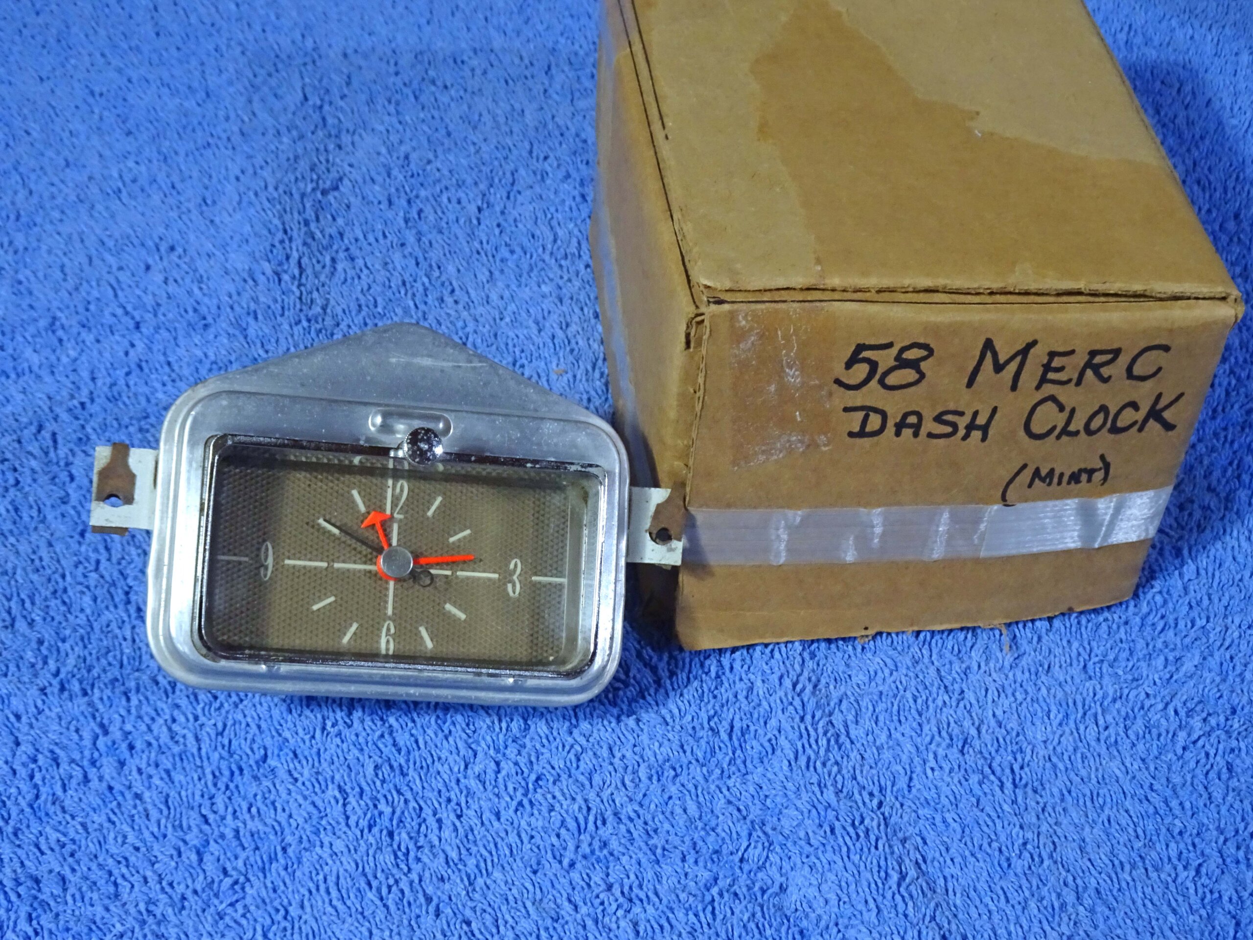 1958 Mercury Dash Clock NICE | Classic NOS Parts