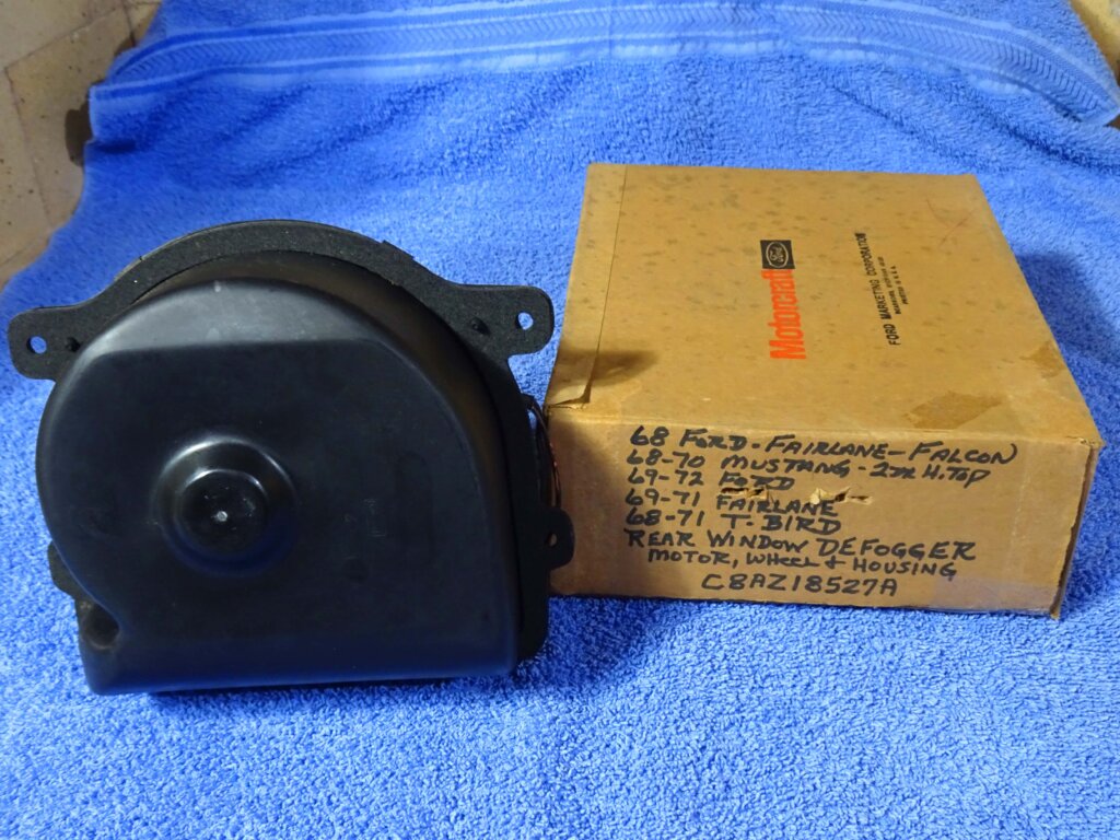 1968 1969 1970 1971 1972 Ford Motorcraft Accessory Rear Window Defogger ...