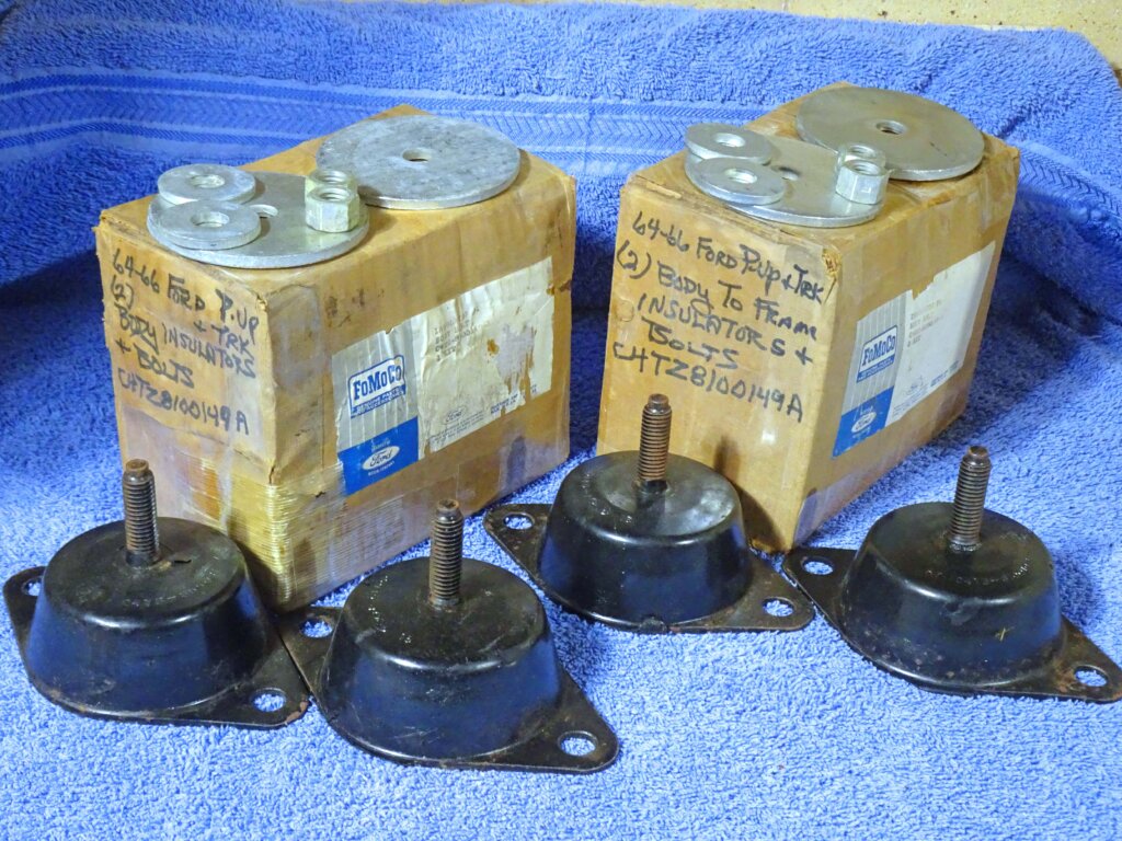 1964 1965 1966 1967 1968 1969 1970 Ford Truck Frame Insulator Body Bolt ...