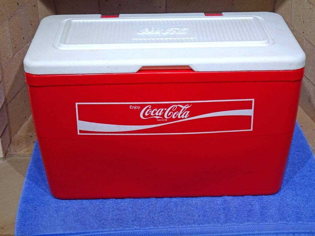 1990’s Enjoy Coca-Cola Plastic Cooler NOS | Classic NOS Parts