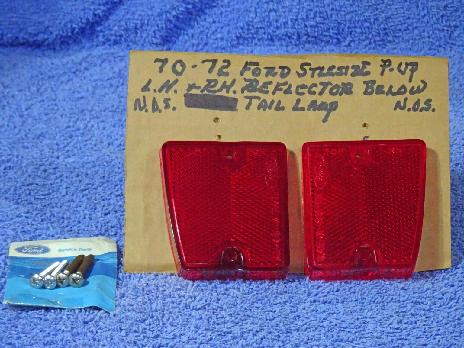1969 1970 1971 1972 1973 1974 1975 1976 Ford Truck Bronco Rear Red ...