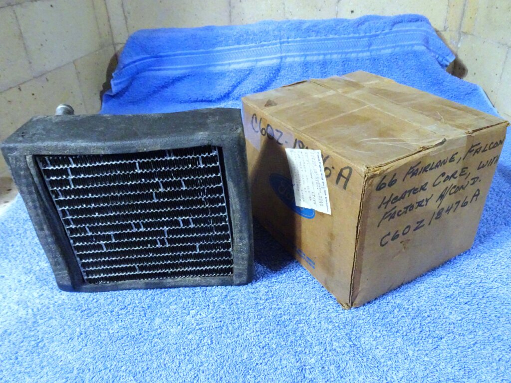 1966 Ford Fairlane Falcon Heater Core With Factory AC Air Conditioning ...