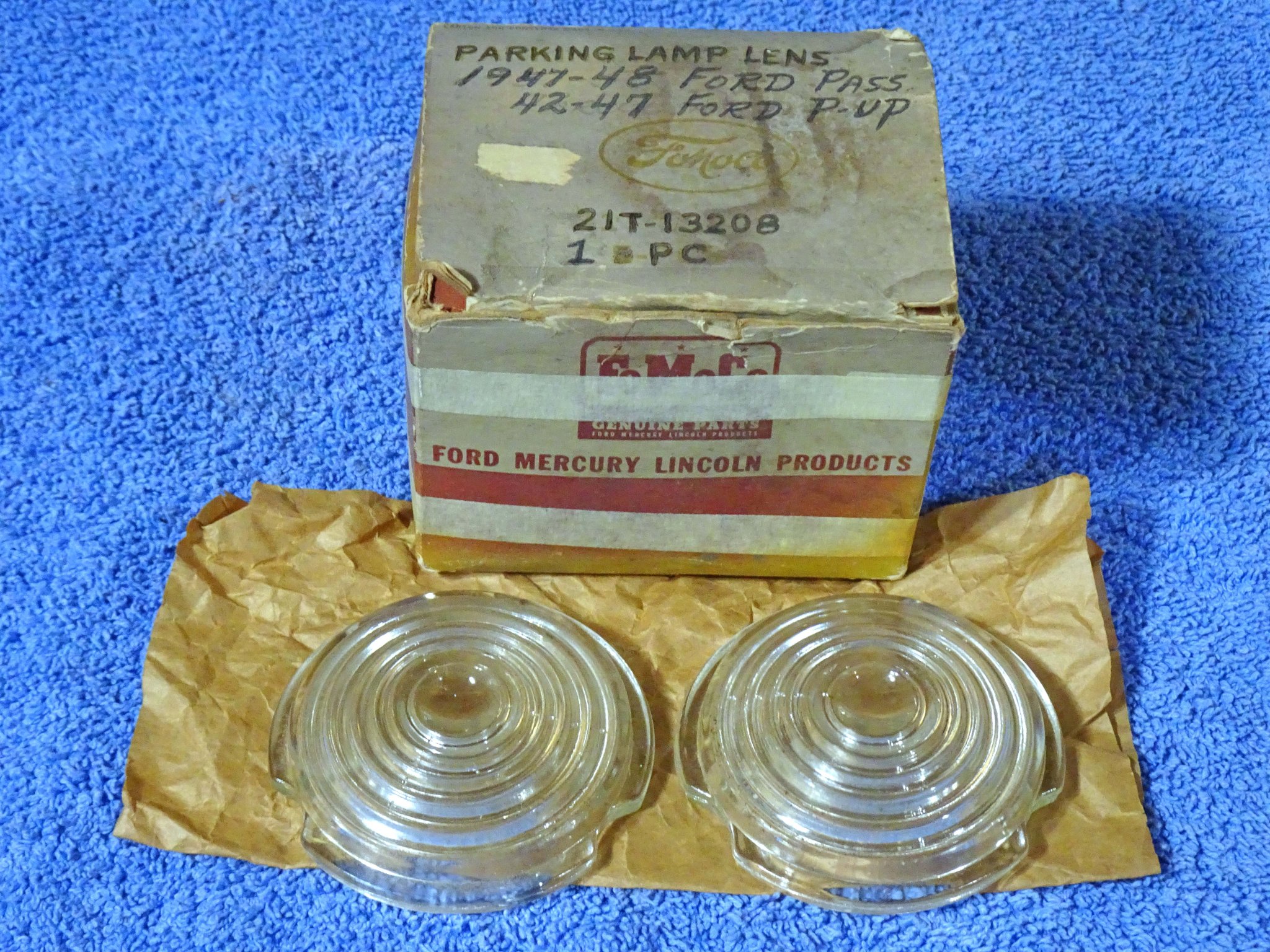 1942 1946 1947 1948 Ford Passenger Ford Truck Front Park Light Lamp ...