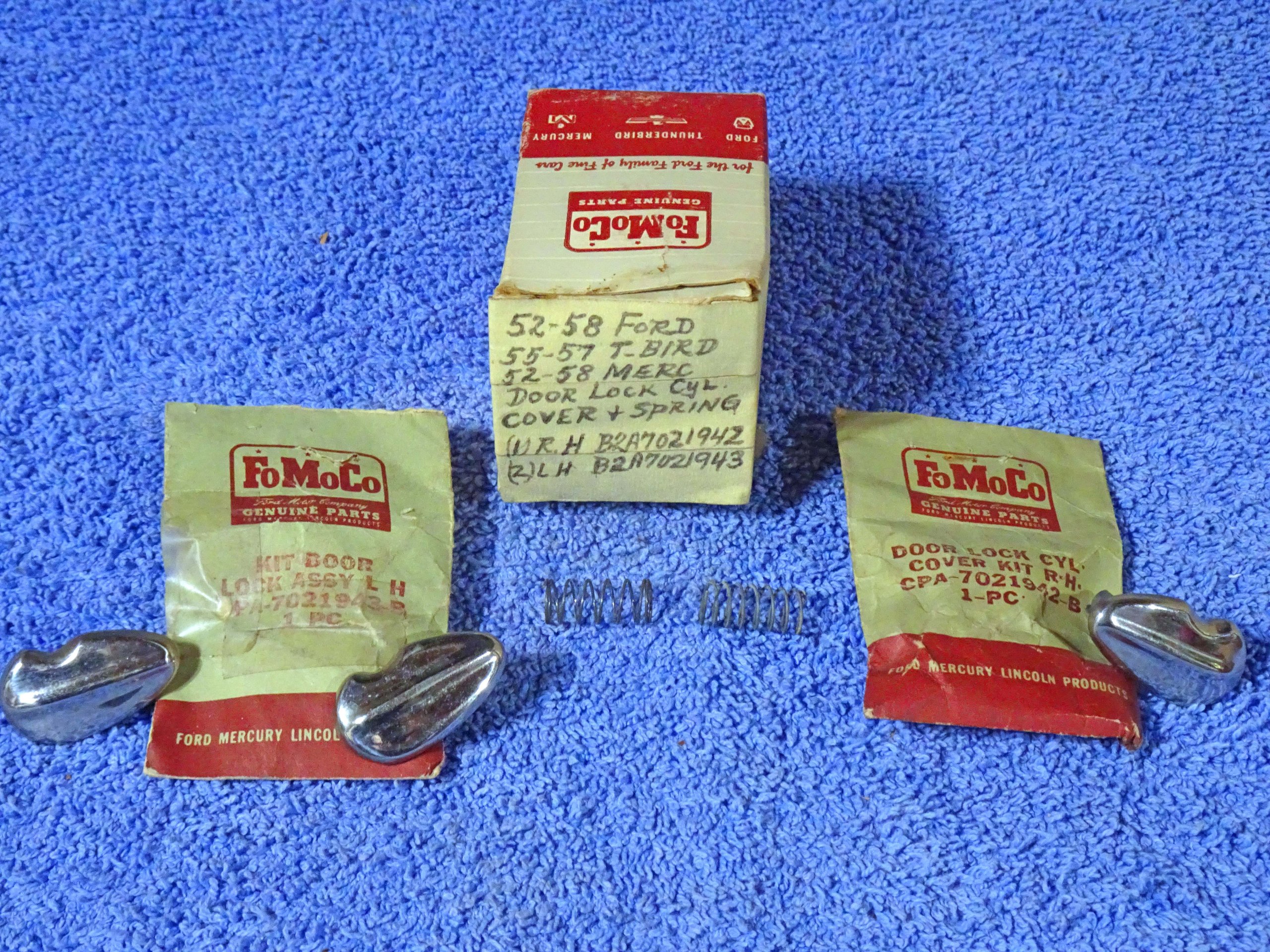 1952 1953 1954 1955 1956 1957 1958 Ford Thunderbird Mercury Door Lock ...