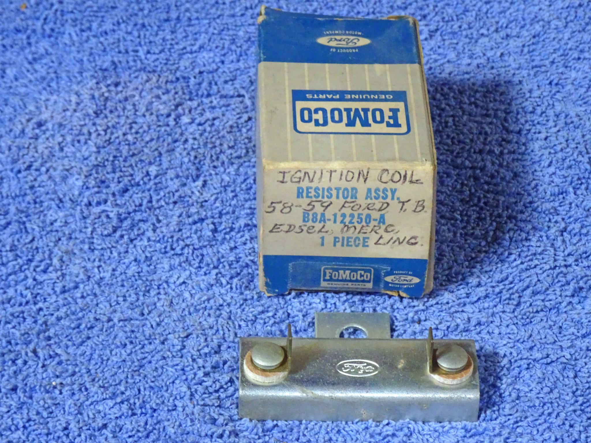 1958 1959 Ford Thunderbird Edsel Mercury Lincoln FoMoCo Ignition Coil ...