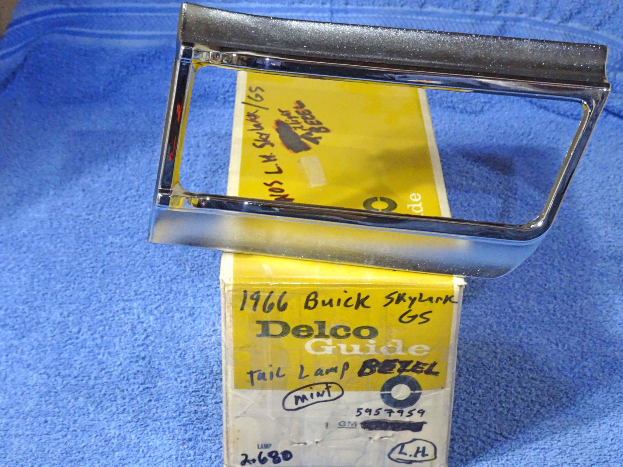 1966 Buick Special Special Deluxe Skylark GS Gransport Tail Light Lamp ...