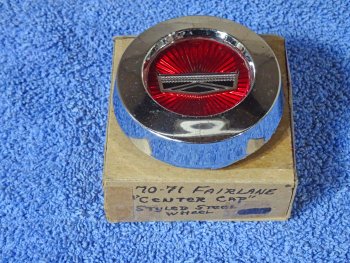 1970 1971 Ford Fairlane Styled Wheel Center Cap NOS | Classic NOS Parts